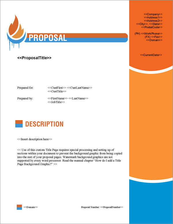 Hvac Proposal Template Word Printable Word Searches