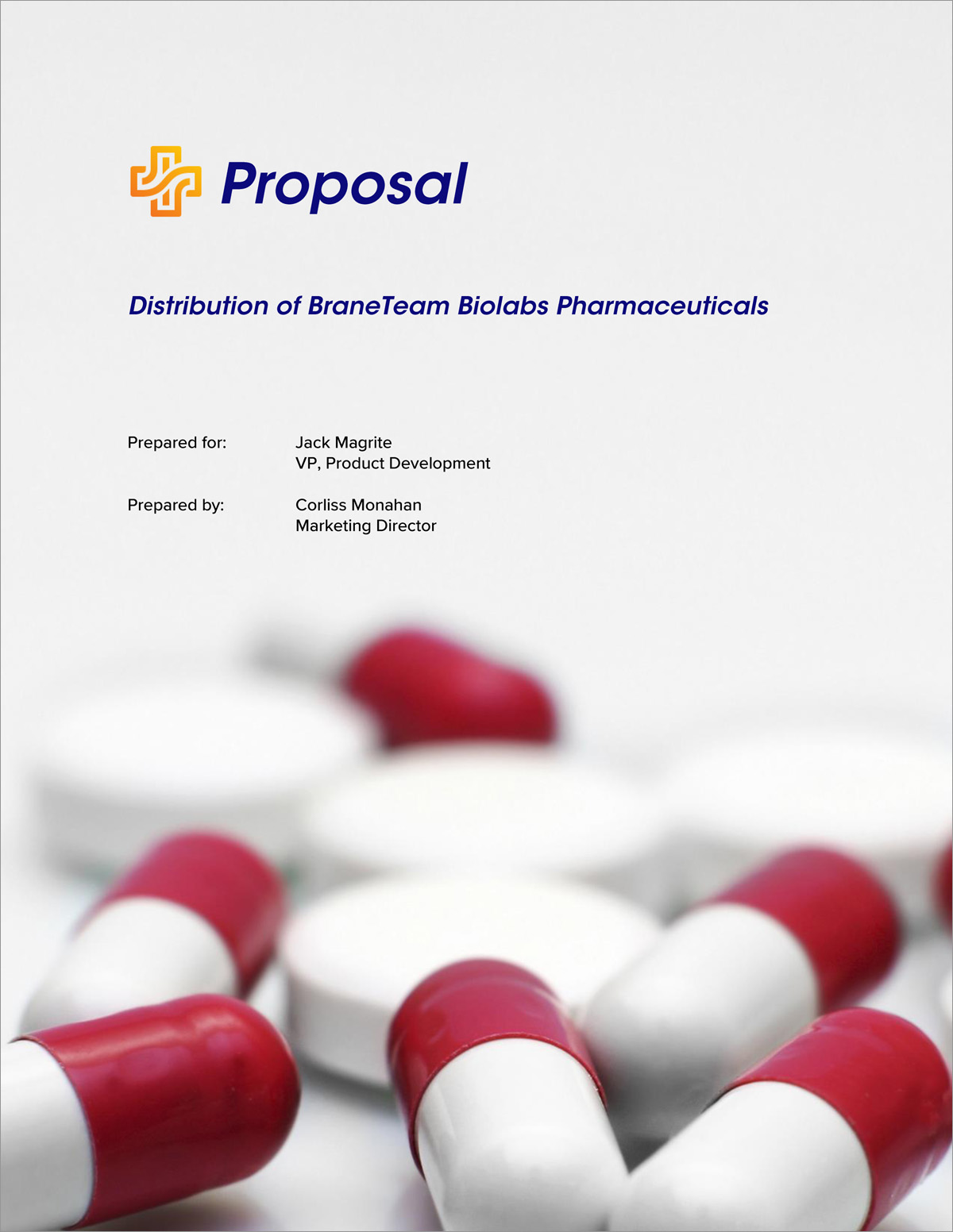 Pharmaceutical Product Sales Sample Proposal - 5 Steps