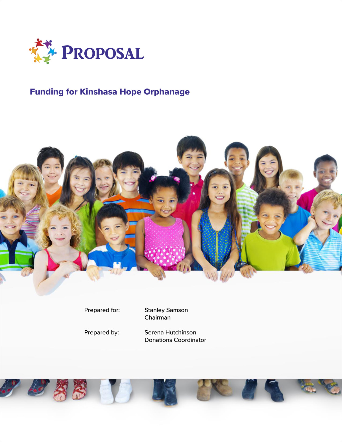 Orphanage Non-Profit Funding Sample Proposal - 5 Steps