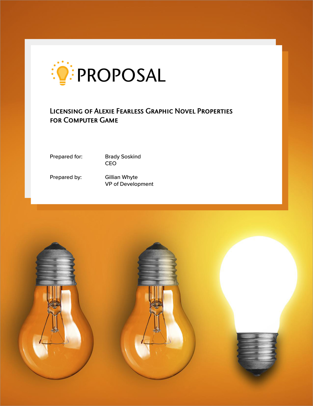 Intellectual Property Licensing Sample Proposal - 5 Steps
